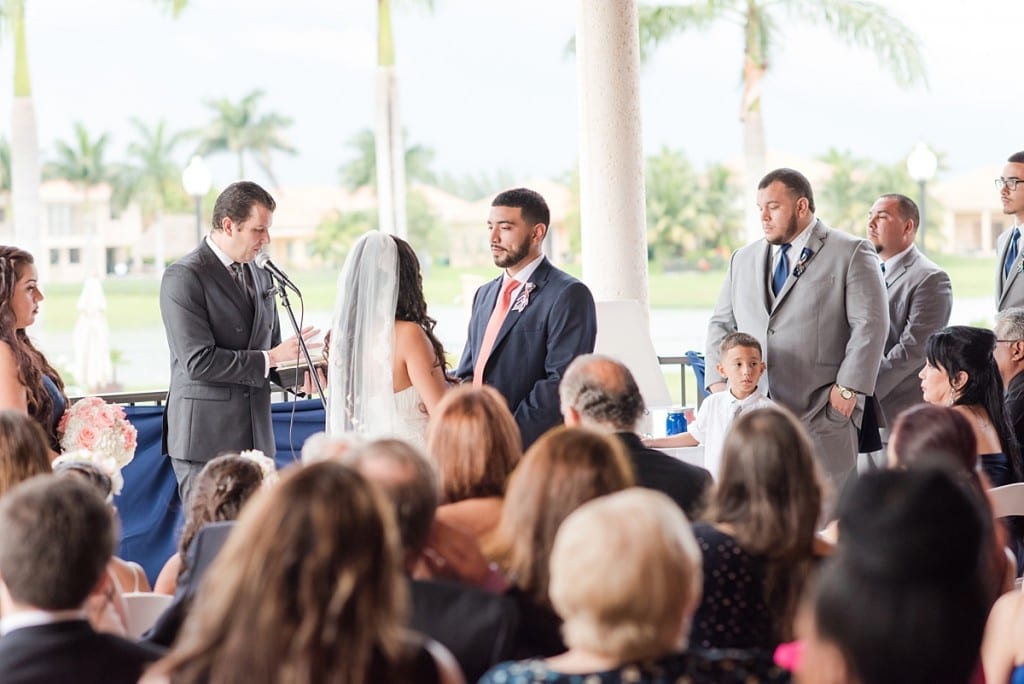 Navy & Coral Miami Wedding- Kristy & Vic Photography