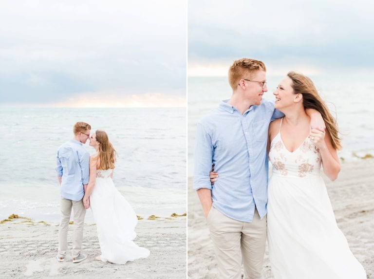 Sunrise Engagement Photos Crandon Park | Jessica + Kyle - Kristy and ...