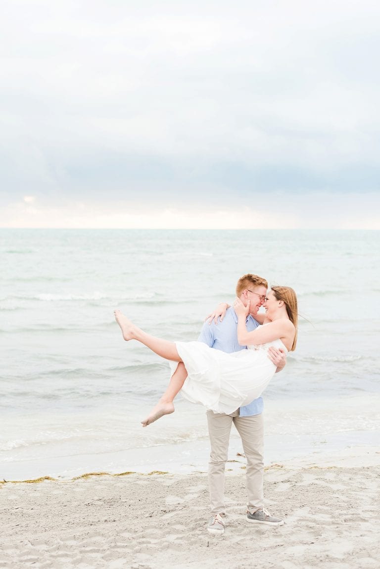 Sunrise Engagement Photos Crandon Park | Jessica + Kyle - Kristy and ...