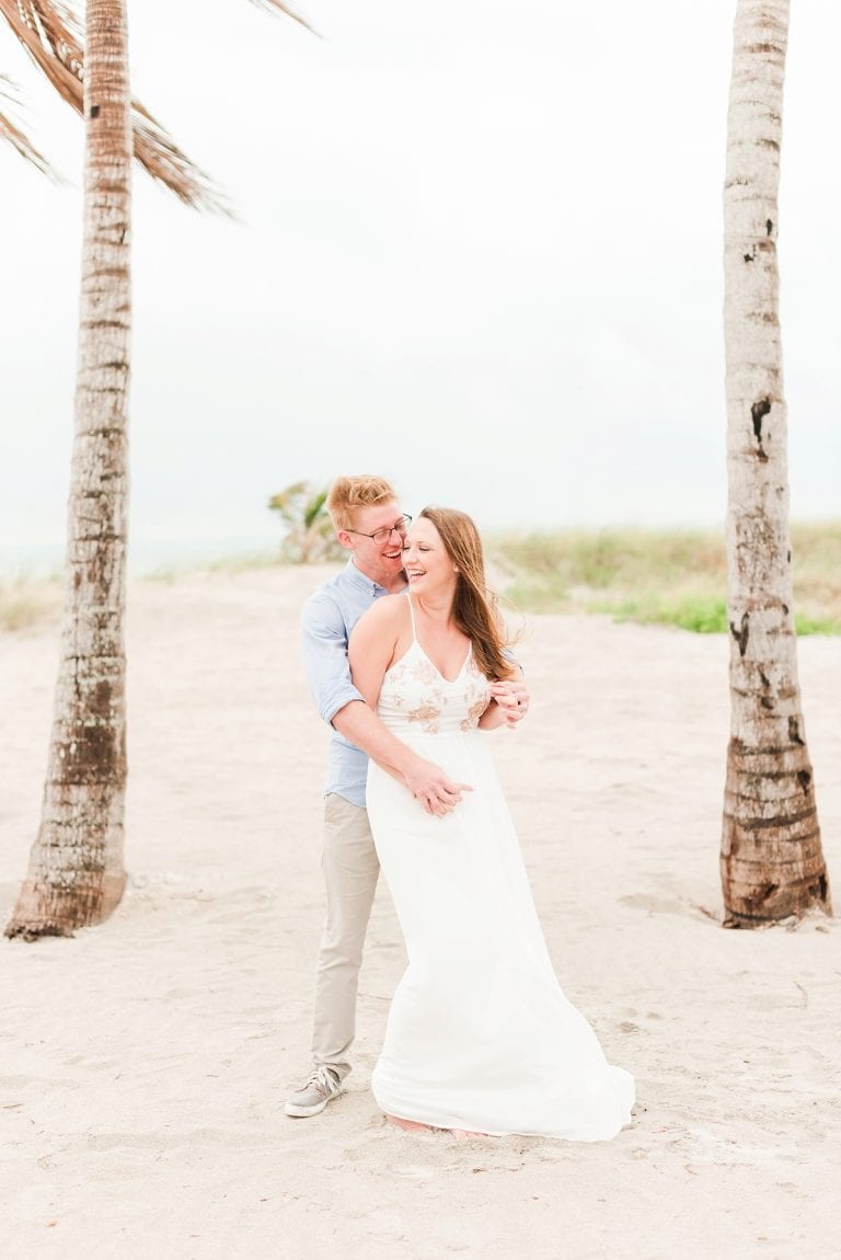 Sunrise Engagement Photos Crandon Park | Jessica + Kyle - Kristy and ...
