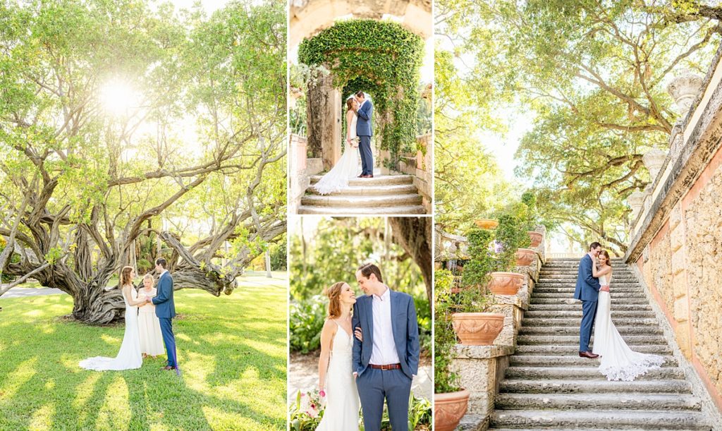 Vizcaya Elopement | Jessica + Addison - Kristy & Vic Photography