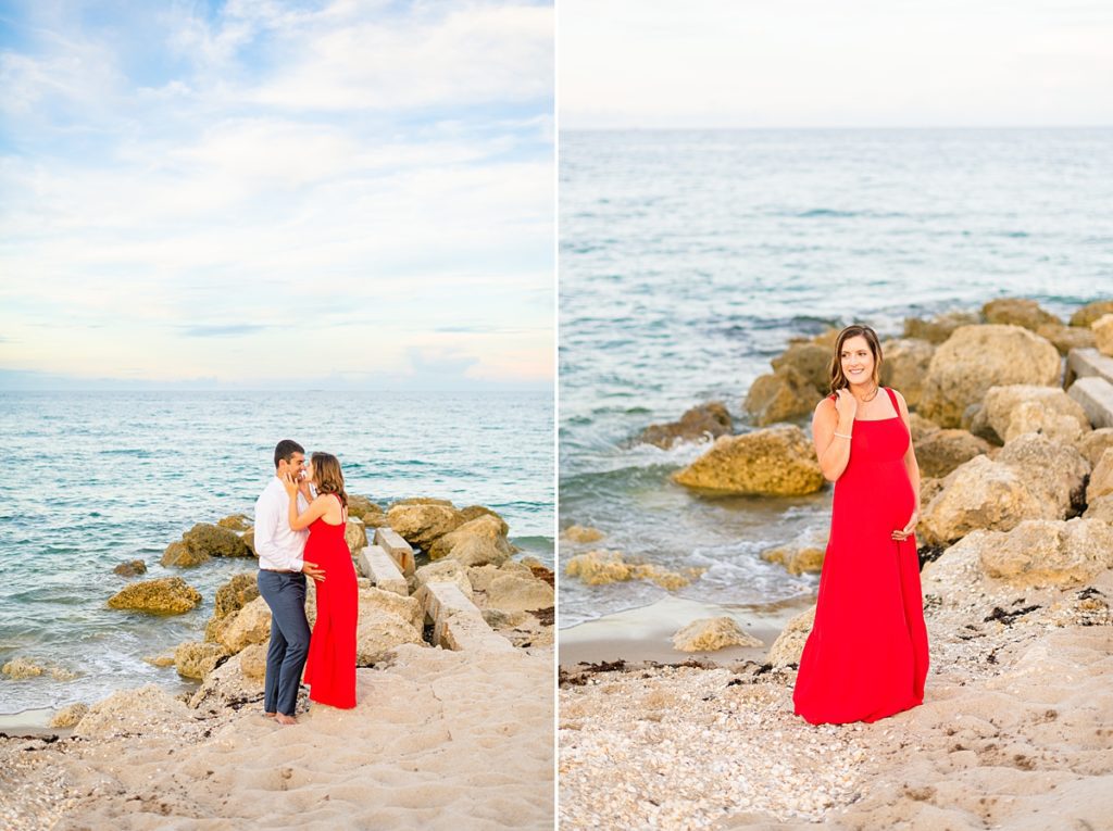 Palm Beach Maternity Pictures | Heather + Christiaan