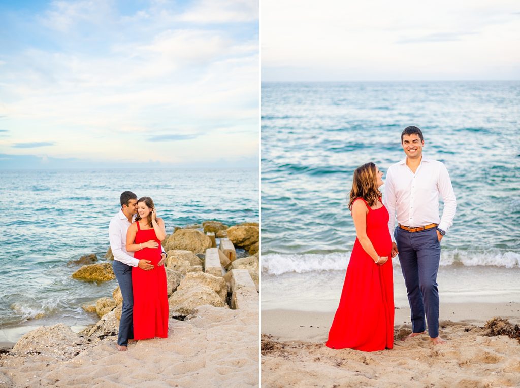 Palm Beach Maternity Pictures | Heather + Christiaan
